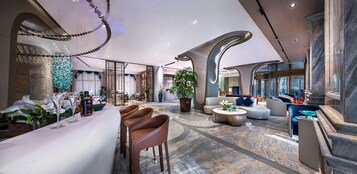 Sala de estar do lobby