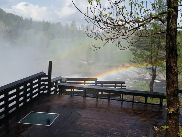 Estúdio, 1 quarto, fumadores, pátio | Exterior