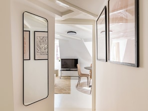 Apartamento, 1 quarto, Vista para a cidade | Sala