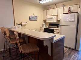 Condo, 3 quartos | Cozinha privada | Cafeteira/chaleira