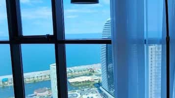 Estúdio, vista para o mar | Vista para praia/oceano