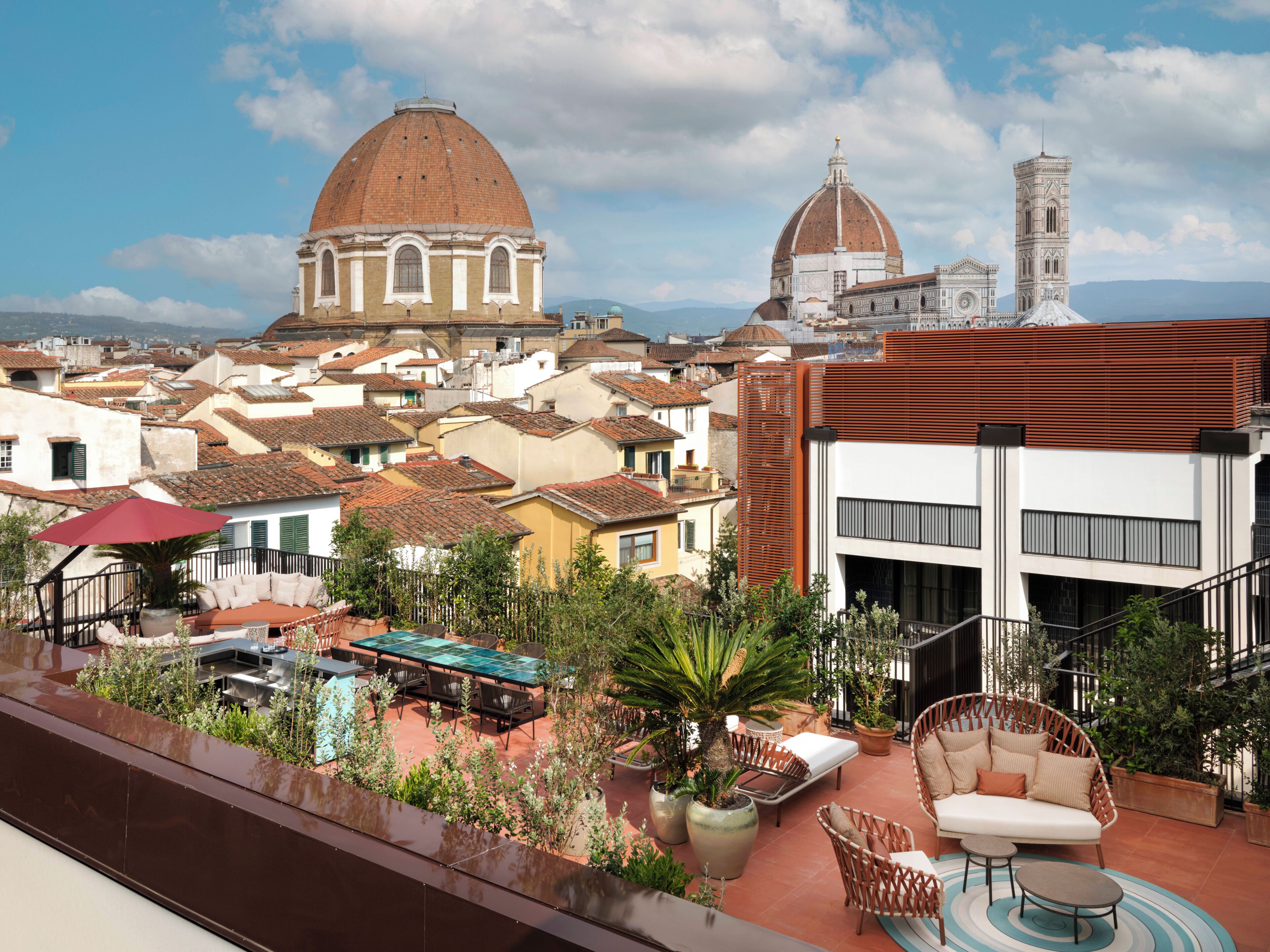 Suíte com design assinado, 1 cama King, terraço (View) | Terraço/pátio