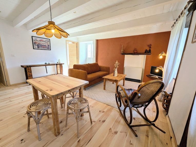 Appartement Calme Dans Le Style Bohème Chic, La Tanière - Saint-Front