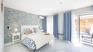 Apartamento, 1 quarto, no mezanino (ApartmentTerrace) | 1 quarto, edredons de pluma, quartos à prova de som, Wi-Fi de cortesia
