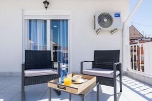 Estúdio, varanda, Vista para a cidade | Terraço/pátio interior