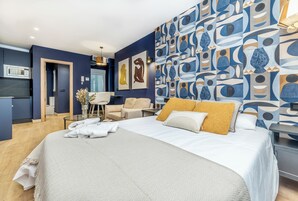 Apartamento design, sacada, vista para a cidade
