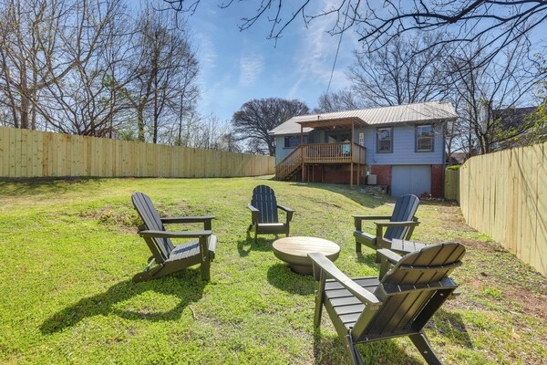 Walk To Amphitheater & Stadium: Home W/ Deck! - Alabama