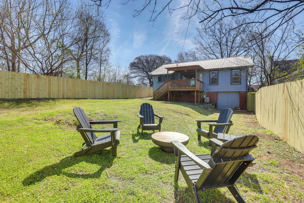 Walk To Amphitheater & Stadium: Home W/ Deck! - Birmingham, AL