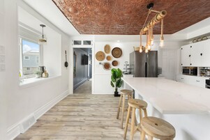 Casa, 3 quartos | Cozinha privada | Geladeira, fogão, cafeteira/chaleira