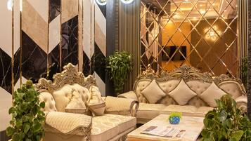 Sala de estar do lobby