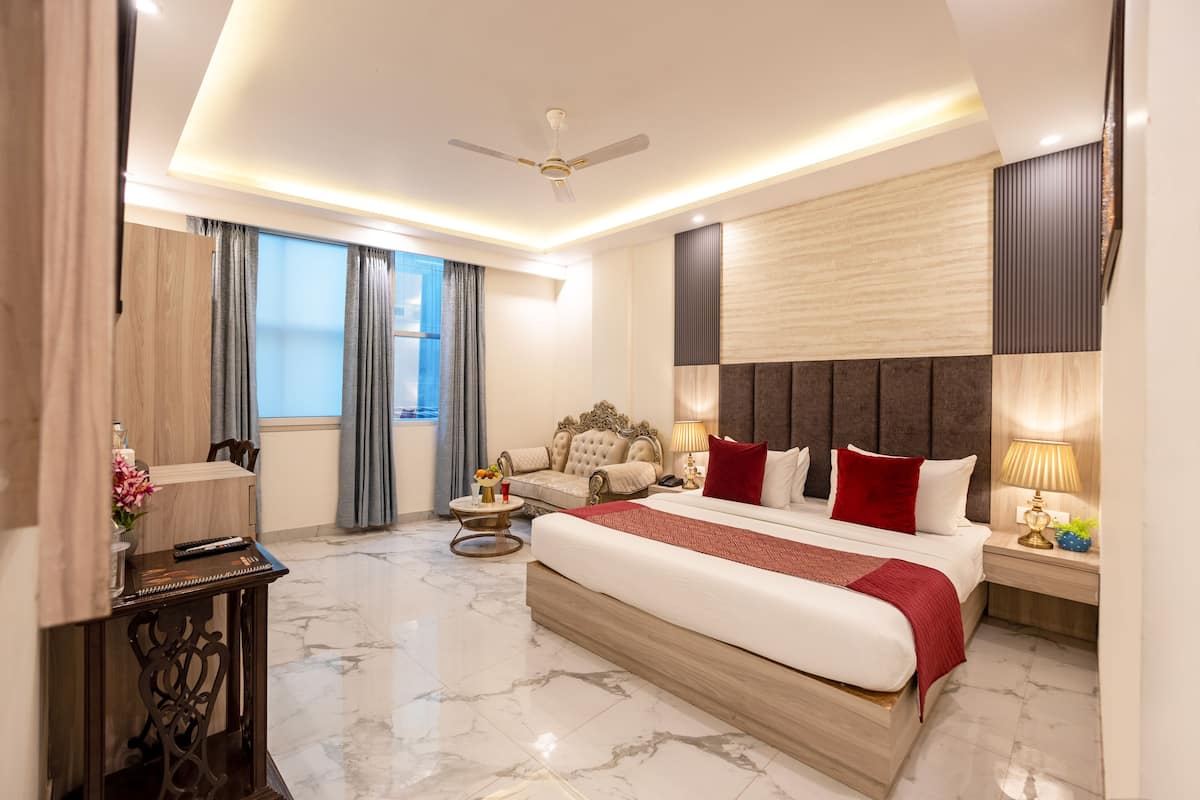 Quarto executivo | Escrivaninha, Wi-Fi de cortesia