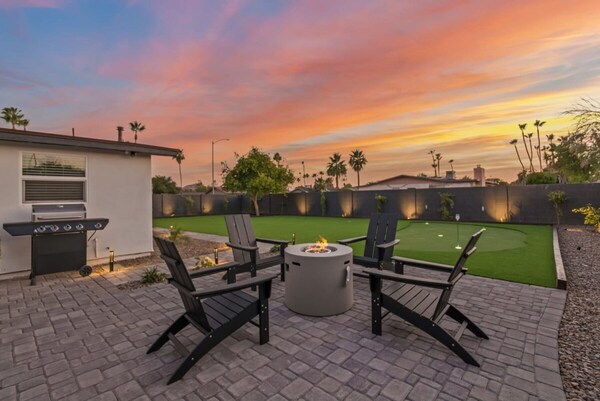 Casa Paradiso Pool Firepit Al-fresco Living - Phoenix-Sky-Harbor Airport (PHX)