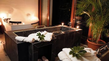 Sauna seca, tratamentos corporais, banhos de lama, aromaterapia