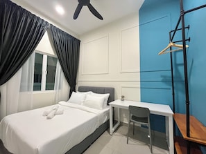 Apartamento, 2 quartos | 2 quartos, ferros/tábuas de passar roupa