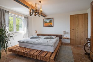 Casa família, 3 quartos, ao lado da montanha (Štuk House) | Banheiro | Chuveiro, toalhas de banho, sabonete, shampoo