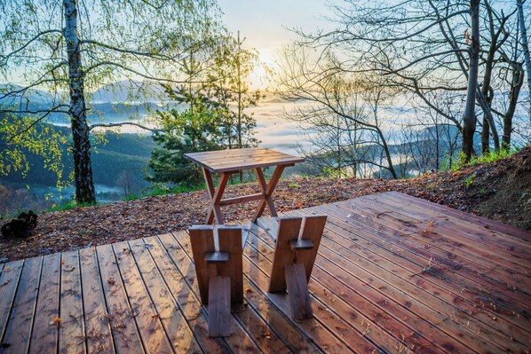 Opções para refeição ao ar livre