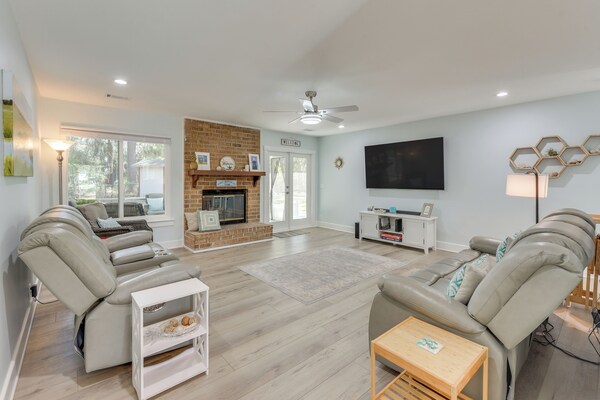 5 Mi To Dtwn Beaufort: Home W/ Screened-in Patio - Port Royal, SC