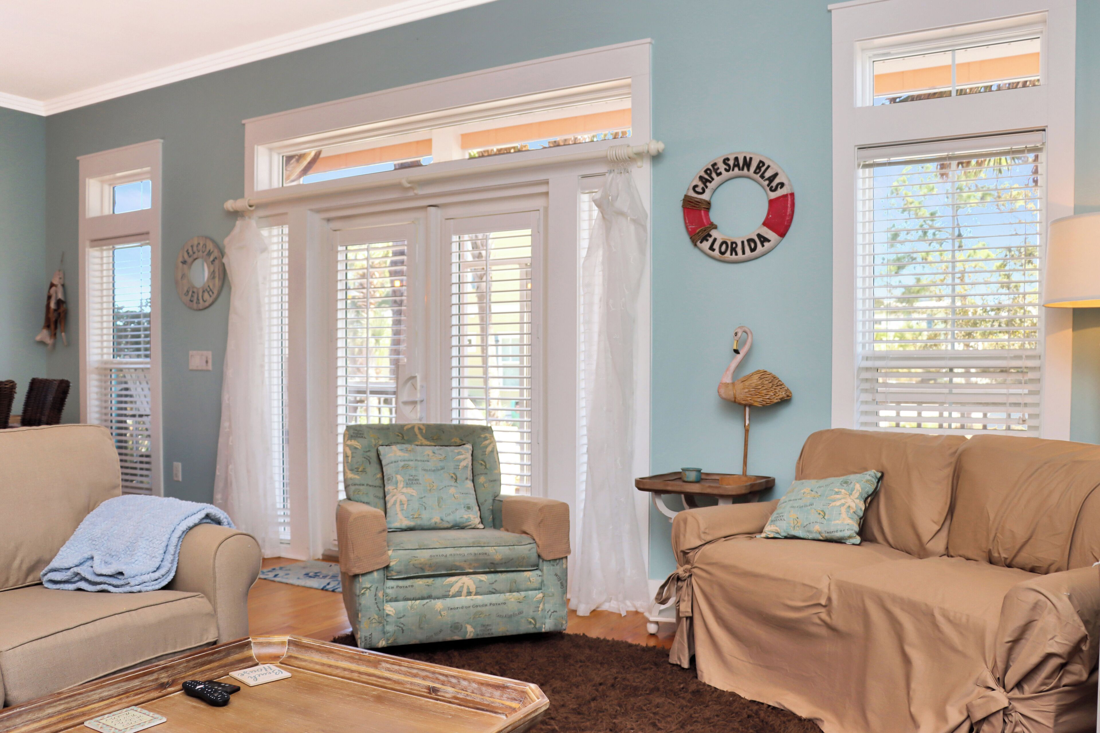 Steps To The Beach-fire Pit, Screened Decks-the Peaceful Pelican - Cape San Blas, FL