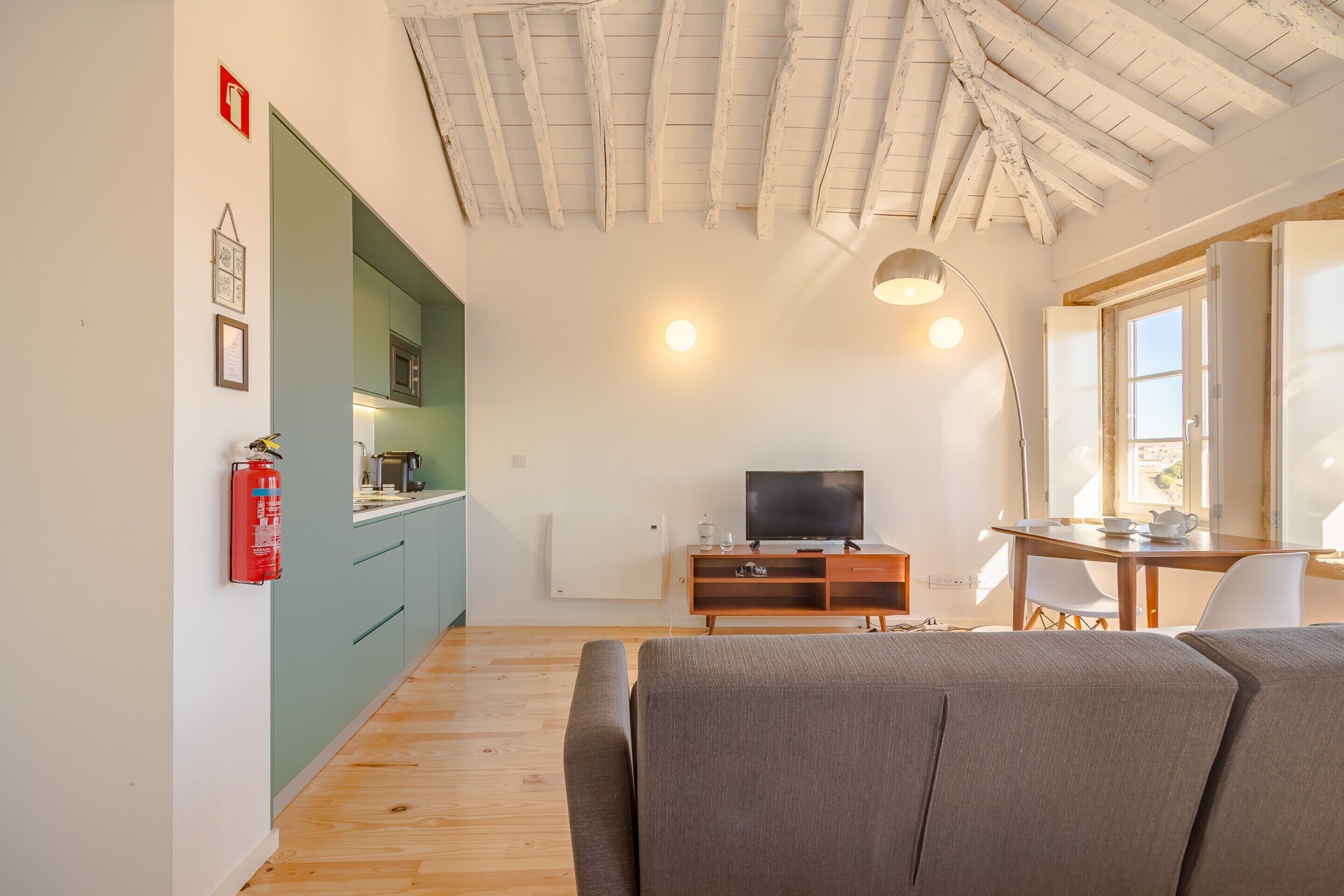 Apartamento | Sala | Lareira 