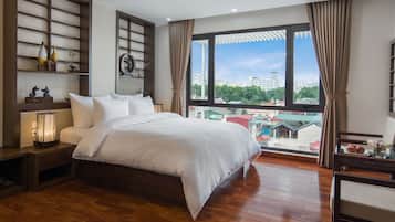 Quarto Executivo, Vista para a cidade | Sala de estar