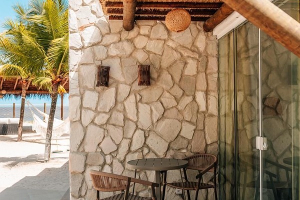 Quarto casal ou duplo, 1 cama Queen, vista para o jardim | Terraço/pátio