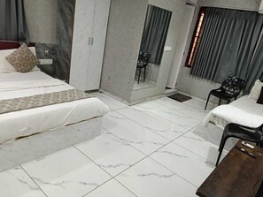 Quarto executivo, vista para a cidade