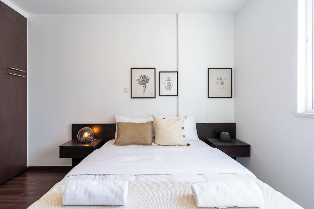 Harbor 203 | 1 quarto, roupas de cama premium, individualmente decorados
