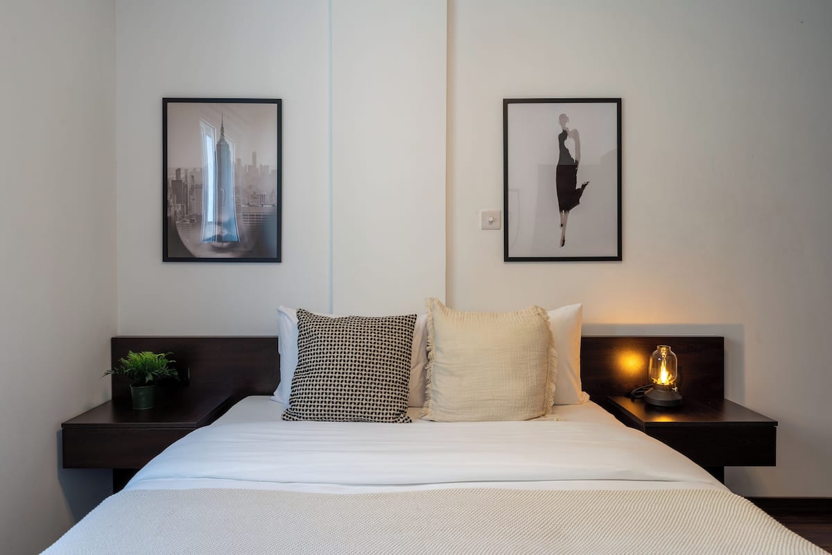 Harbor 101 | 1 quarto, roupas de cama premium, individualmente decorados