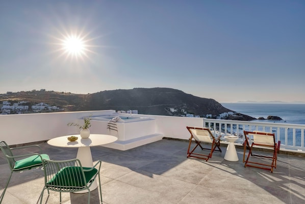Suite-Estúdio Premium | Terraço/pátio interior
