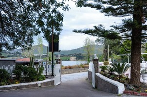 Terraço no piso superior