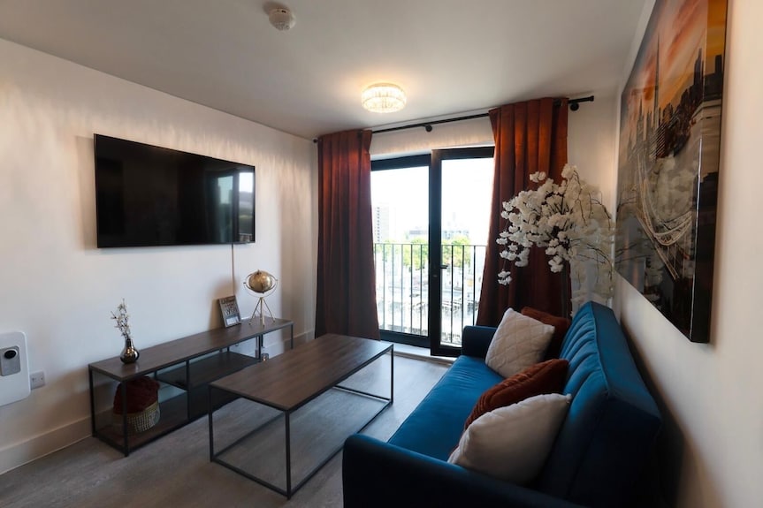 2.5bedr| Penthouse| Parking| Centre| Skyline View| 5-min From Everton Stadium| - Liverpool