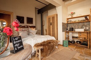 4. Familienstudio Ausblick Hof | Quartos insonorizados, berços/camas para crianças, Wi-fi grátis 