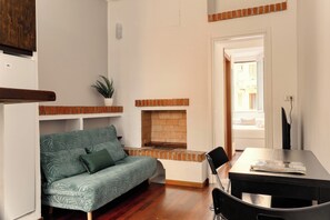 Apartamento Standard | Sala de estar | Smart TV de 43 polegadas com canais digitais 