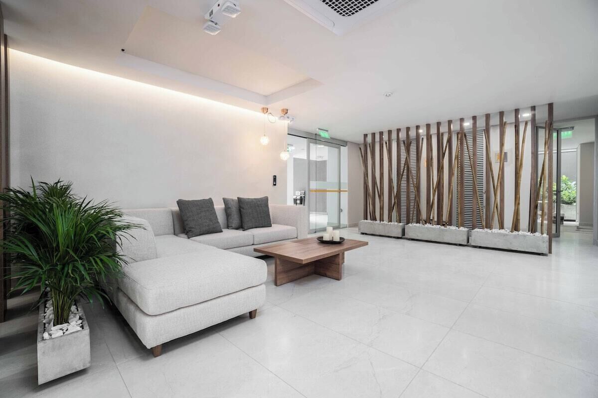 H602 - Cozy Garden View, Fast Wifi & Rooftop Pool - Cali