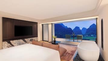 Suite, 2 quartos (Mountain Residence) | Roupa de alta qualidade, edredões de penas