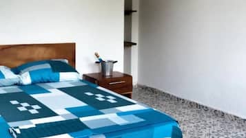 Quarto conforto, vista para o jardim