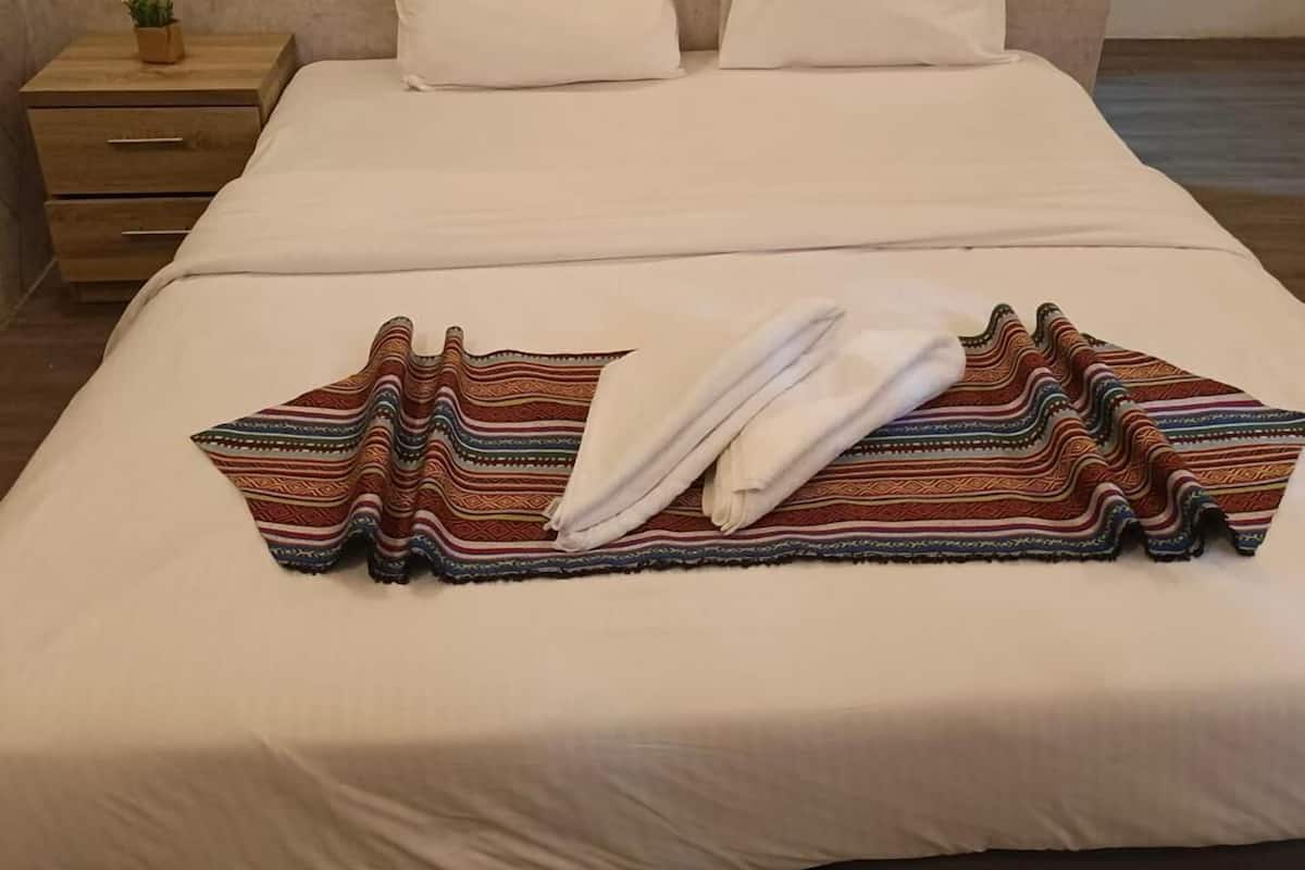 Wi-fi grátis, roupa de cama fornecida
