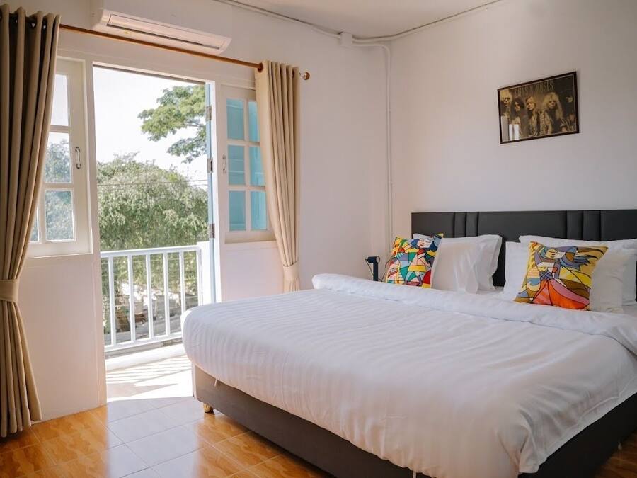 Double Room with Balcony | Terraço/pátio interior