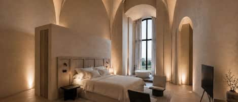 Suite Exclusiva | Minibar, Wi-fi grátis, roupa de cama fornecida