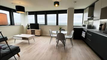 Apartamento luxo, banheiro privativo, vista para o vale (Two Bedroom) | Lounge