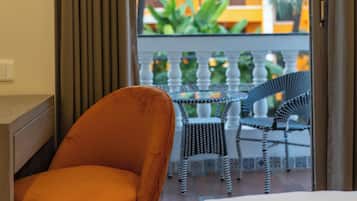 Quarto Duplo Deluxe, varanda, Vista para a cidade | Wi-fi grátis