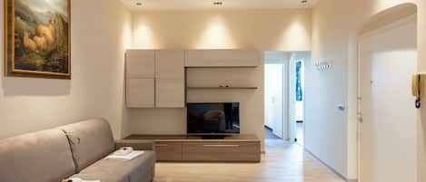 Apartamento Standard, Vista para a cidade | Sala de estar