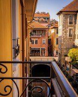 Vista para a cidade desde o alojamento