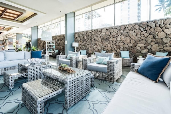 Sala de estar do lobby