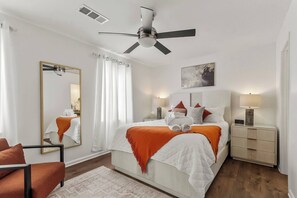 Casa, 2 quartos, pátio, vista para o jardim | 2 quartos