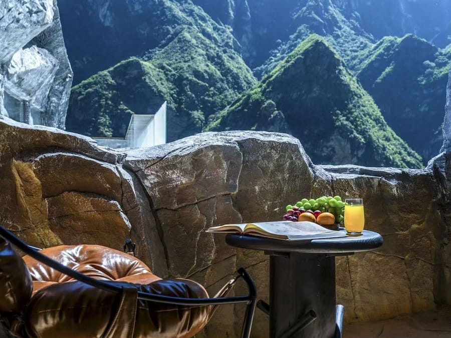 Quarto duplo com design assinado, sacada, vista para a montanha | Vista para a montanha