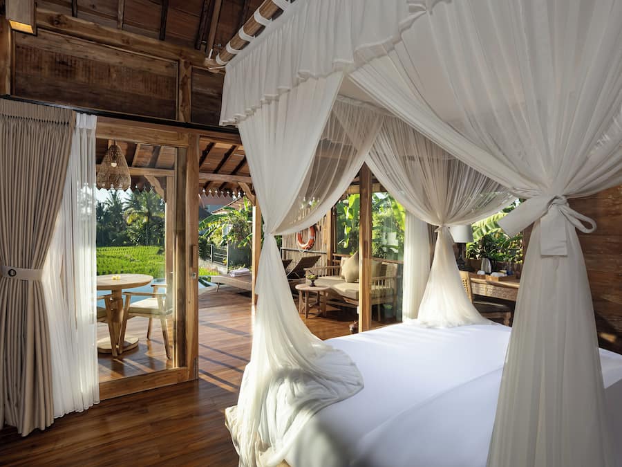 One Bedroom Wooden Pool Villa | 1 quarto, minibar, secretária, Wi-fi grátis