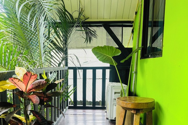 Estúdio conforto, vista para o jardim | Terraço/pátio