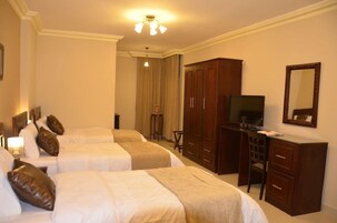 Quarto Triplo Deluxe | Quartos insonorizados, Wi-fi grátis, roupa de cama fornecida 