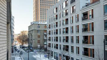 Suíte estúdio | Vista do quarto